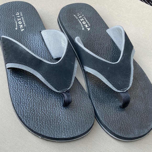 Arizona Jean Company | Shoes | Mens Size 3 Flipflop Style Sandals Black ...